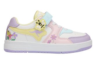 Kangaroos K-CP Fair EV Sneaker, Lavender/bee Happy, 36 EU