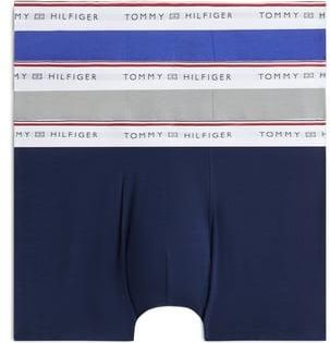 Tommy Hilfiger Lot de 3 boxers en coton m&eacute;lang&eacute;