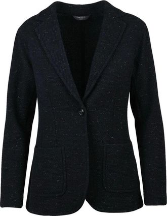 Circolo 1901 Femme, Vestes, Bleu, Taille: 38 FR Blazer Stondato
