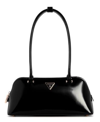 Guess Damen Arnela Schultertasche Umh&auml;ngetasche, Schwarz