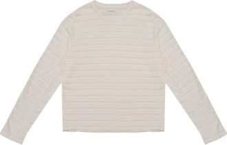Mfpen Homme, Tops, Blanc, Taille: S Pull ras du cou
