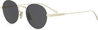 Celine Metallsonnenbrille - - Accessories - unisex - Beige - 49 MM