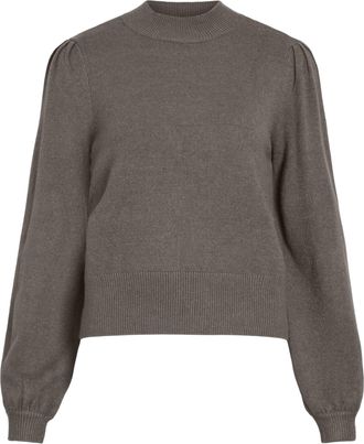 Vila Viril Turtle-Nk Balloon L/S Top - Noos