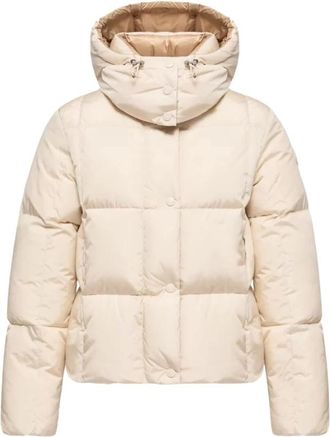 Moncler Castlenew Kapuzen-Daunenjacke - - Jackets - Damen - Beige - M