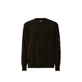 C.P. Company Rundhalspullover - - Knitwear - Herren - Schwarzk - M