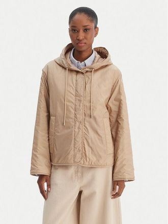 Max Mara &Uuml;bergangsjacke Agreste 2615481041 Beige Regular Fit