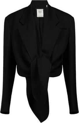 Calvin Klein veste c&ocirc;tel&eacute;e &agrave; ceinture nou&eacute;e