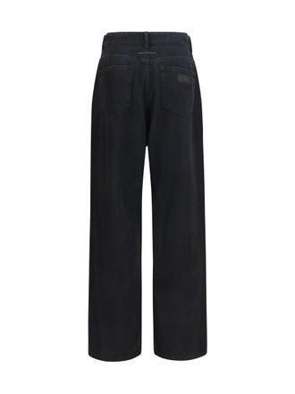 Maison Margiela Stretch Cotton Jeans - Black