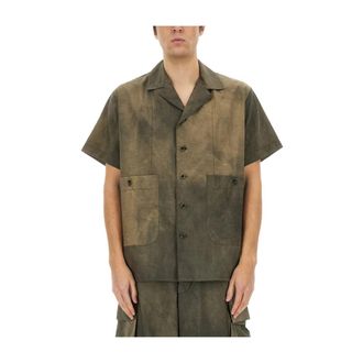 Uma Wang Terry Shirt - - Shirts - Herren - Braun - S