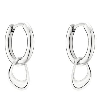 Liebeskind Liebeskind Berlin Ohrringe - Edelstahl The Organic Creole - Gr. unisize - in Silber - f&uuml;r Damen