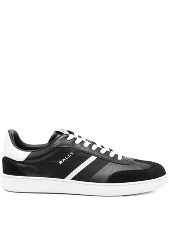 Bally baskets Raise en en cuir - Noir