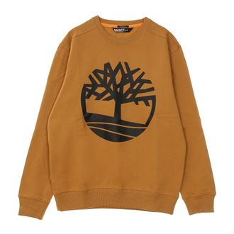 Timberland Crewneck Sweatshirt - - Sweatshirts & Hoodies - Herren - Braun - XL