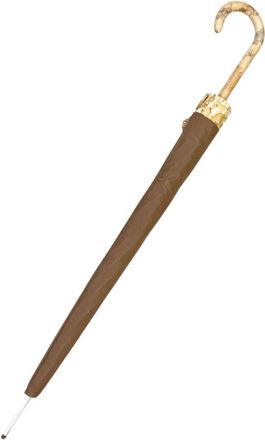 Alviero Martini 1A Classe unisex, Accessoires, Brun, Taille: ONE Size Geo Bordo Long Automatic Umbrella