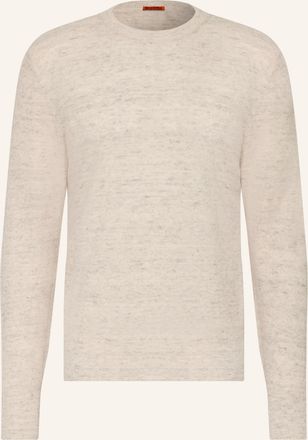 Barena Barena Venezia Pullover Mit Leinen weiss