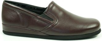 Rohde Viborg 6402 Herren Schuhe Hausschuhe Leder, Größe:41 EU, Farbe:Rot