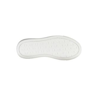 Calvin Klein Leather Lace-Up Sneaker - White