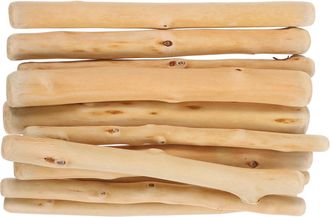 Happyyami Nat&uuml;rliches Driftwood Deko f&uuml;r Vasen Geformt Hochzeit Tischdeko Rustikal Langlebig Geschenkidee Brautpaar Holzscheiben f&uuml;r DIY Handwerk und Heimgestal