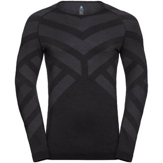 Odlo Herren Unterhemd BL TOP Crew neck l/s NATURAL +