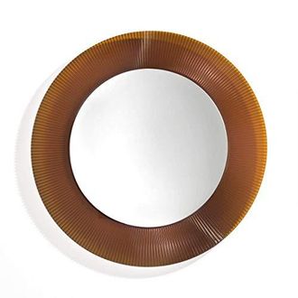 Kartell All Saints Spiegel, Plastik, amber, 4 x 78 cm