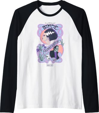 Universal Monsters Bride Split Pose Raglan