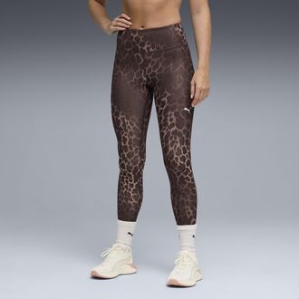 Puma TRAIN ALL DAY Trainingsleggings Damen, Accessoires, Braun, XXL