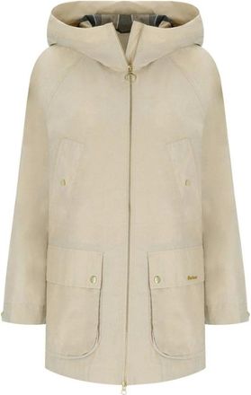 Barbour Femme, Manteaux, Beige, Taille: 36 FR Middlemarch Hooded Parka