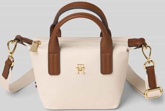Tommy Hilfiger Henkeltasche mit Logo-Applikation aus Metall Modell POPETTE MICRO