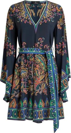Etro Femme, Robes, Multicolore, Taille: 40 FR Short Robes