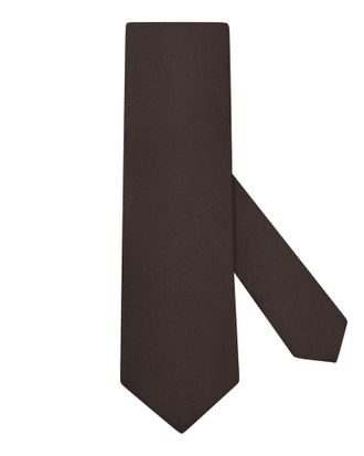 Emporio Armani Changierende Seidenkrawatte mit Streifeneffekt in