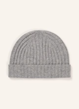 Strokesman's Strokesmans Cashmere-M&uuml;tze grau