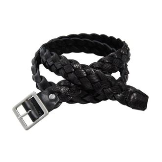 Bitte Kai Rand unisex, Accessoires, Noir, Taille: L Ceinture en cuir tress&eacute;