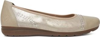 Rieker Ballerinas L9353-62 Goldfarben