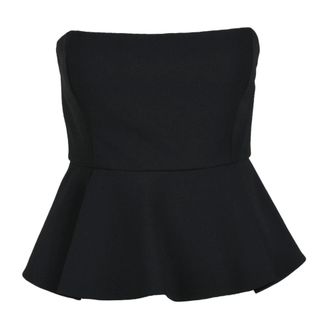 Pinko Pinko, Femme, Tops, Noir, Taille: 40 FR Haut Élégant en Polyester et Élasthanne