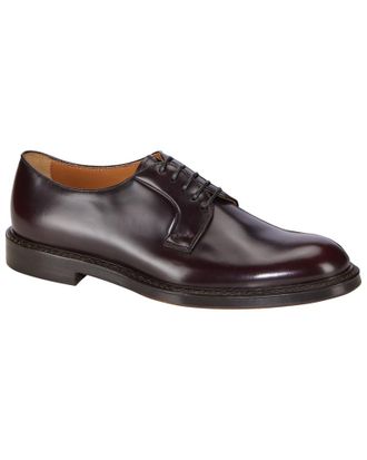 Doucal's Derby-Schuhe aus Glattleder mit runder Schuhspitze in