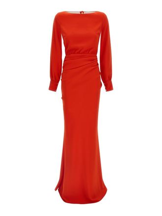 Elisabetta Franchi Robe De Soir&eacute;e - Rouge