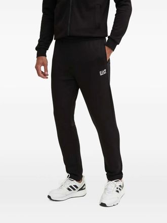 Emporio Armani Jumpsuit mit Logo - Schwarz