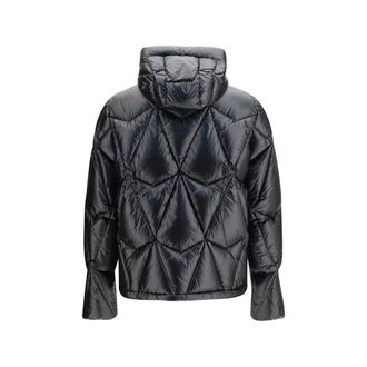 Moose Knuckles Mens Black Nylon Shell Jacket Clothing