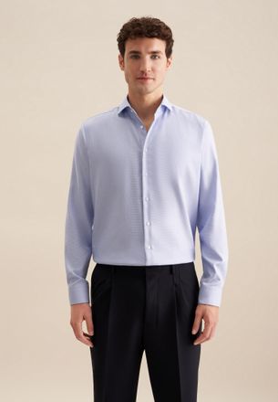 Seidensticker Business Hemd Herren Hellblau