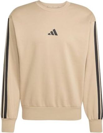 adidas Adidas Veste sweat &agrave; trois bandes en polaire pour homme ESSENTIAL, M