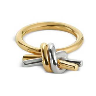 Bottega Veneta Femme, Accessoires, Jaune, Taille: 52 MM Bague