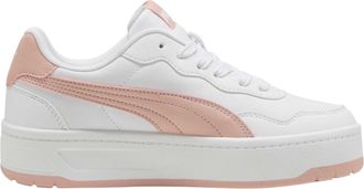 Puma Court Lally Skye Sneaker f&uuml;r Damen (Wei&szlig;/Pink)