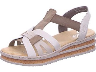 Rieker Sandalen taupe Syntheitsch - Dames - Maat 40