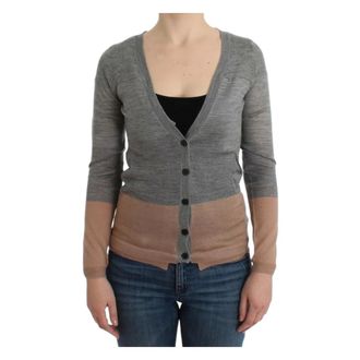 Costume National Damen, Strickwaren, Grau, 2XSGr&ouml;&szlig;e