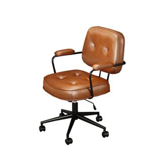 Generic B&uuml;rostuhl, Ergonomische Computerst&uuml;hle Mit Lendenwirbelst&uuml;tze Mit Niedriger R&uuml;ckenlehne, H&ouml;henverstellbarer Arbeitsstuhl, Kann 150 Kg Tragen(Color3)