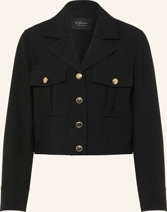 s.Oliver Black Label S.Oliver Black Label Kastenjacke schwarz