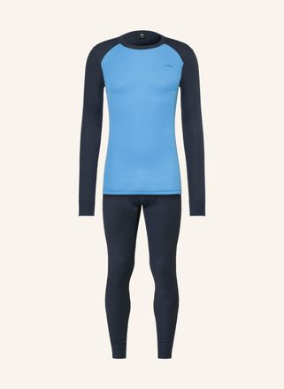 Odlo Funktionsw&auml;sche-Set Active Warm blau