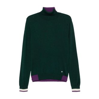 Manuel Ritz Rollkragenpullover - - Knitwear - Herren - Gr&uuml;n - 3XL
