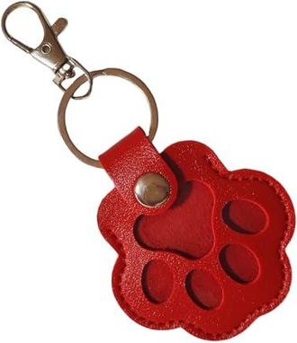 Generico Porte-cl&eacute;s collecteur de cheveux, porte-cl&eacute;s pour animal domestique - Breloque souvenir souvenir souvenir pendentif motif patte pour sac, portefeuille