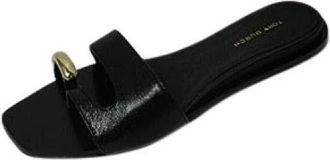 Tory Burch Femme, Chaussures, Noir, Taille: 36 EU Pierced Slide