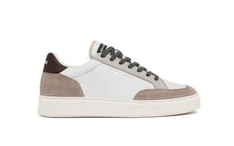 Crime London Baskets Eclipse Royal Beige, 10 blanc beige, 42 EU